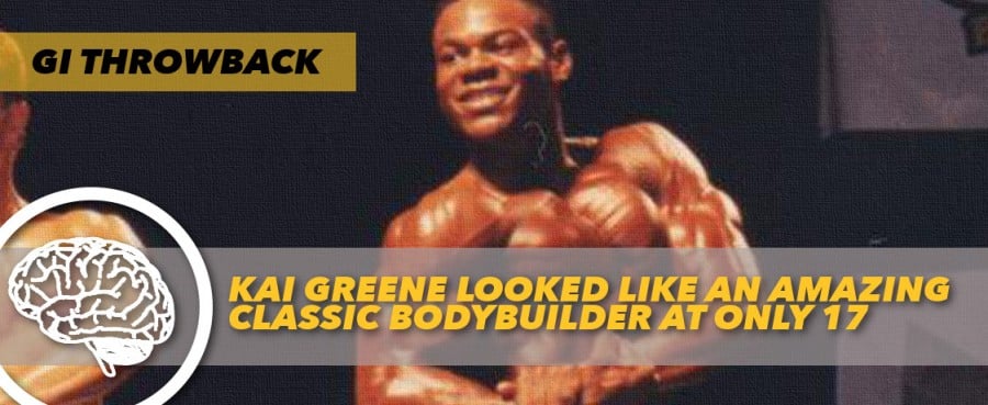 Kai Greene Looked Like An Amazing Classic Bodybuilder At Only 17 ...