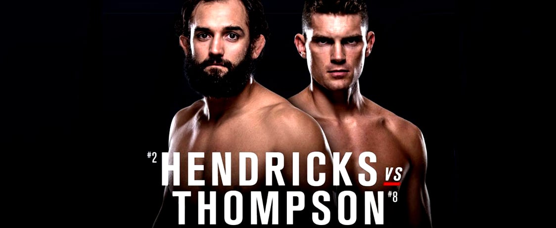UFC OPEN WORKOUTS: HENDRICKS LOOKING LEAN, THOMPSON LOOKING MEAN ...