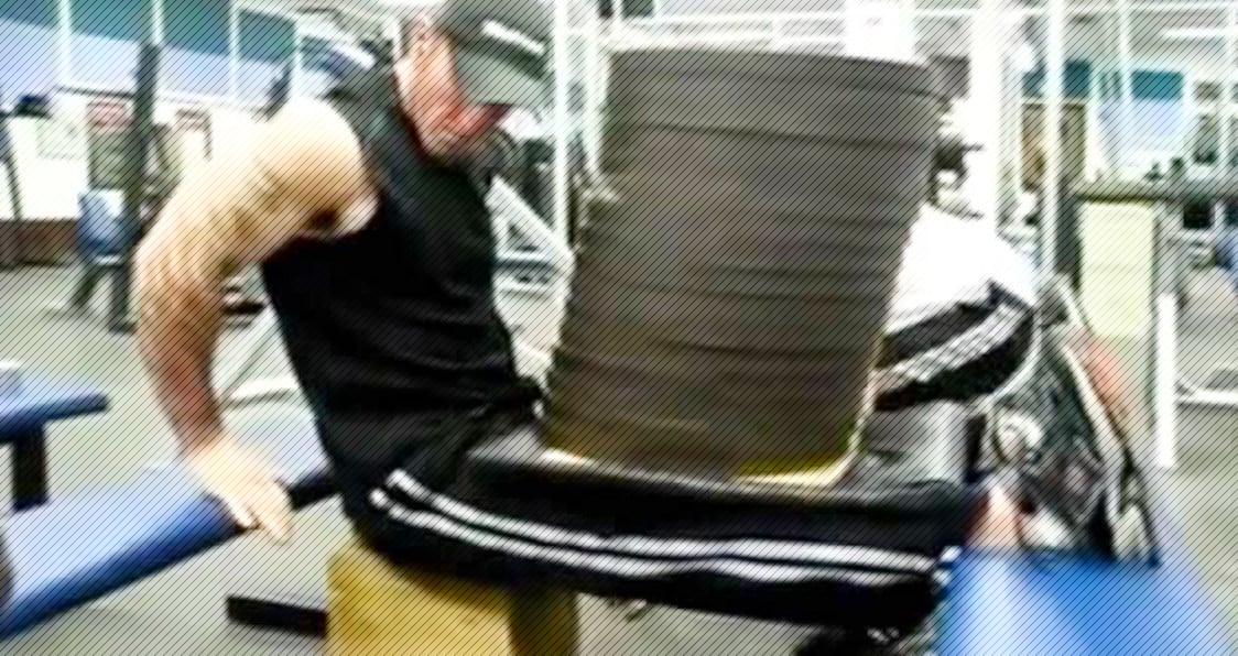 WATCH: Ego Lifter Uses Whole Stack Of Weights