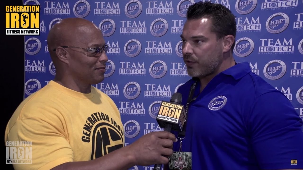 Olympia Interview: Anthony Presciano On How To Become A Sponsored Athlete - Generation Iron ...