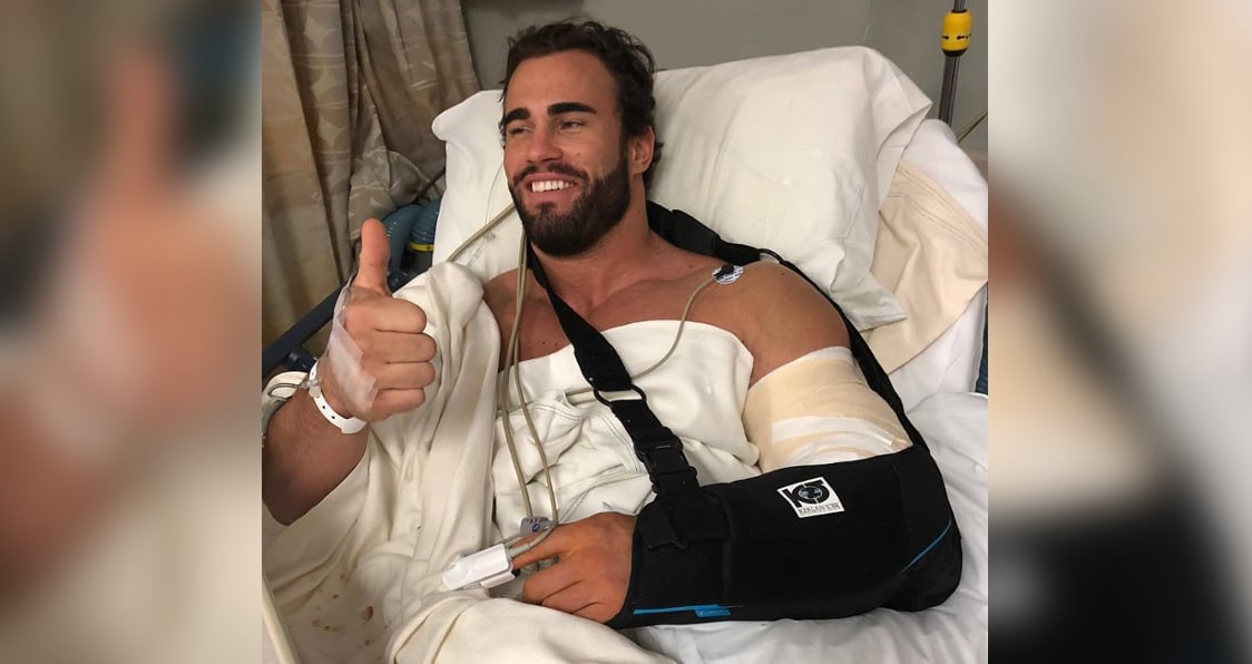 Calum Von Moger Gives Update After Successful Bicep Surgery ...