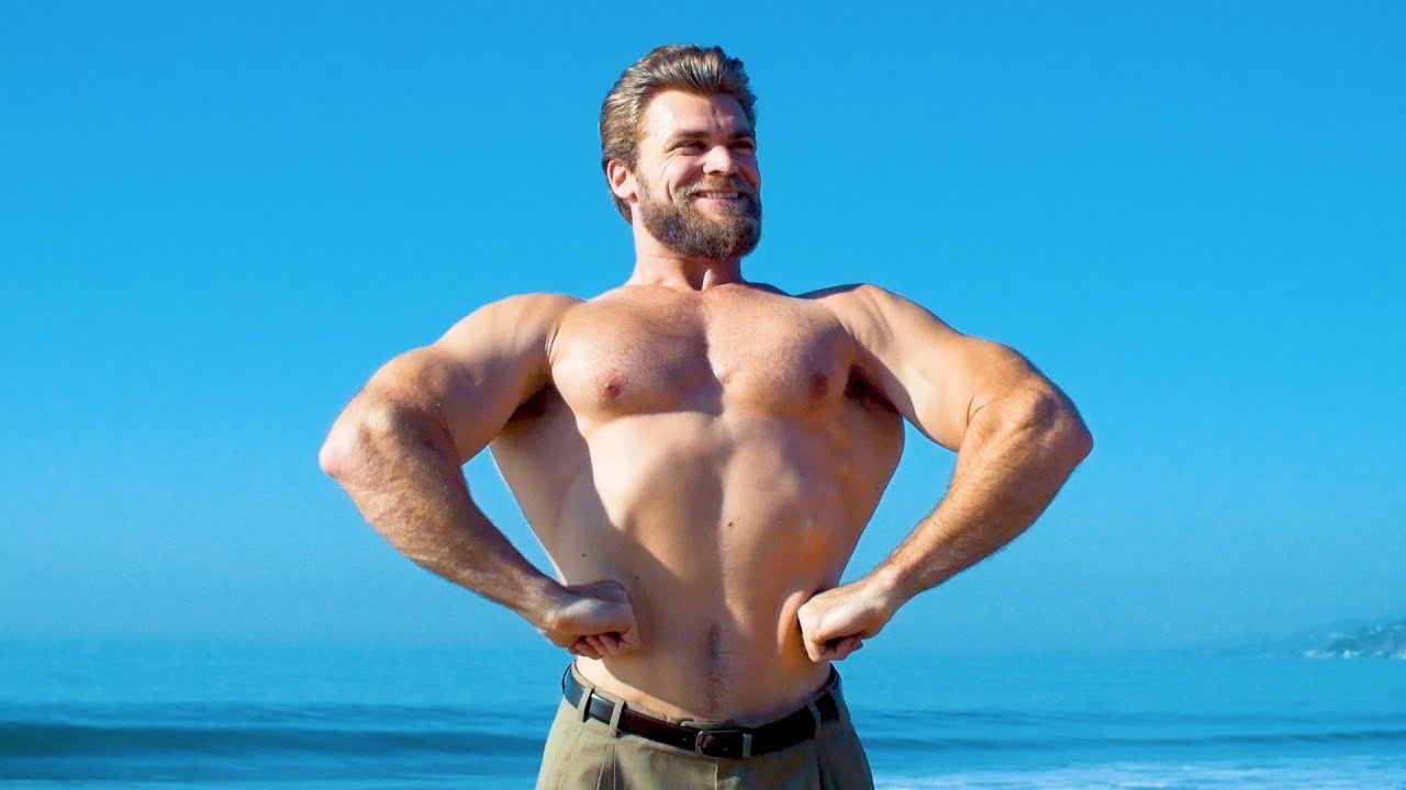 WATCH: Steve Reeve's Old School Bodybuilding Workout