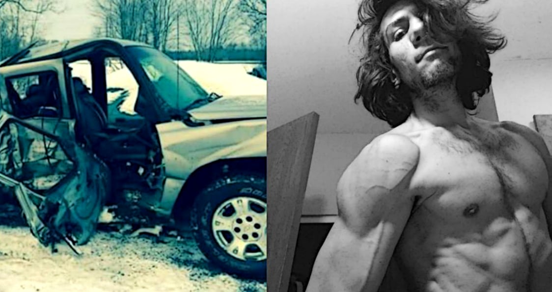 After Crushing Spine In Car Crash, Bodybuilder Makes Heroic Gains ...