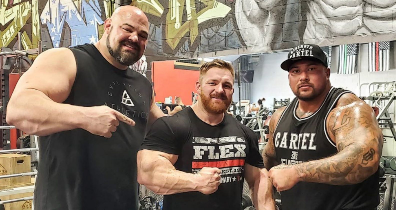 Flex Lewis, Brian Shaw, and Big Boy Join Forces for Epic Training at FitCon