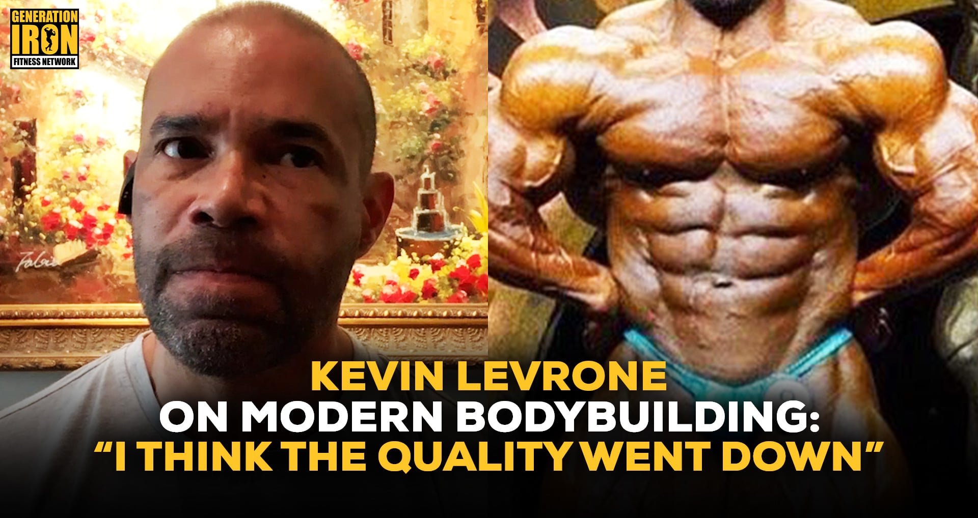 Kevin Levrone On Modern Bodybuilding: "I Think The Quality Went Down"
