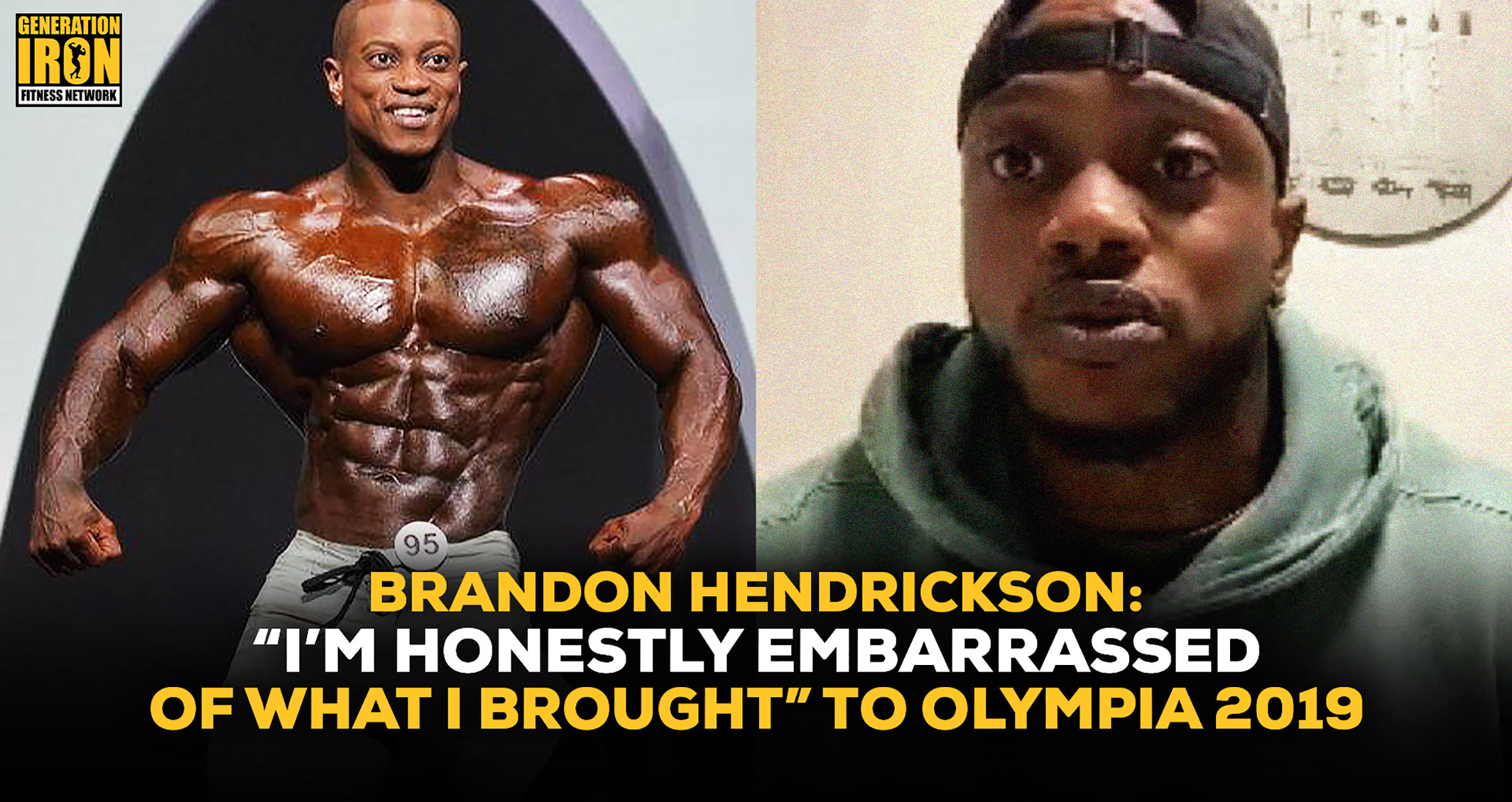 Brandon Hendrickson: "I'm Honestly Embarrassed Of What I Brought" To ...
