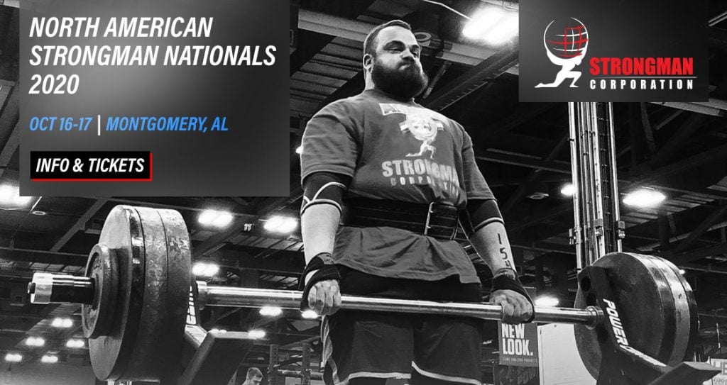 Everything You Need To Know About The North American Strongman National Championships 2020