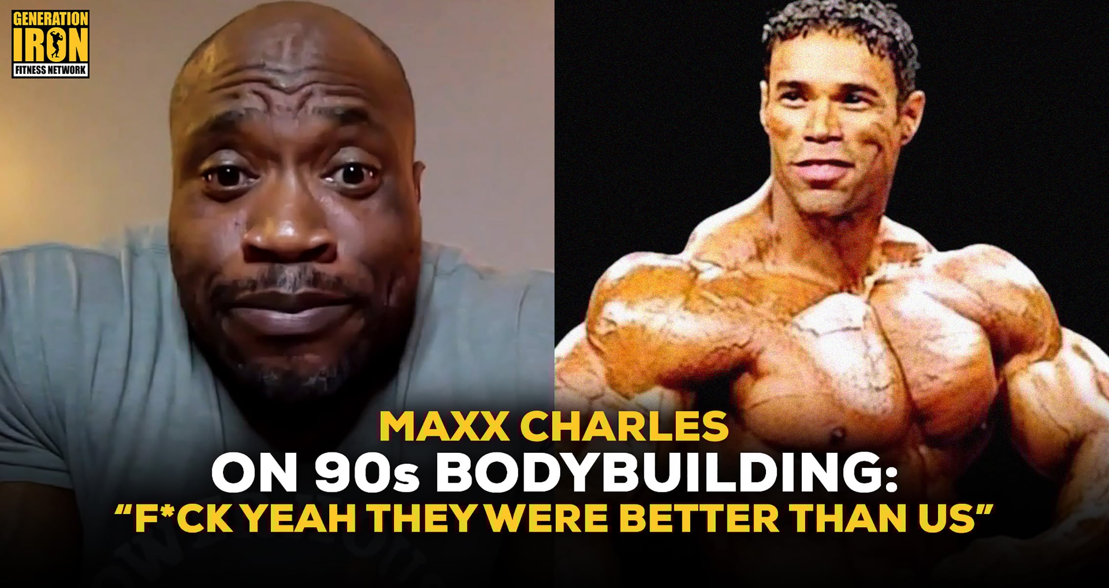 Maxx Charles On 90s Bodybuilding: "F*ck Yeah They Were Better Than Us"