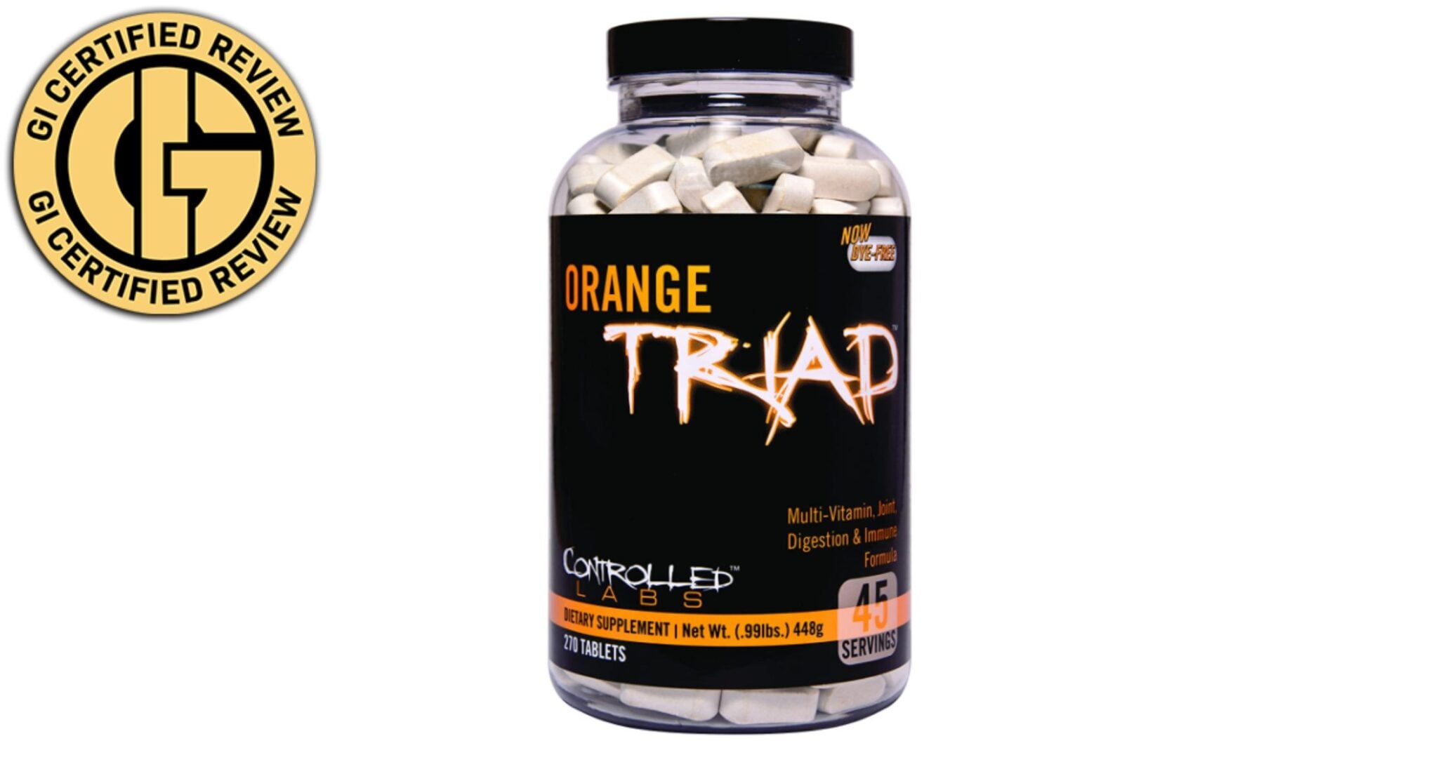 Controlled Labs Orange Triad Multivitamin Review