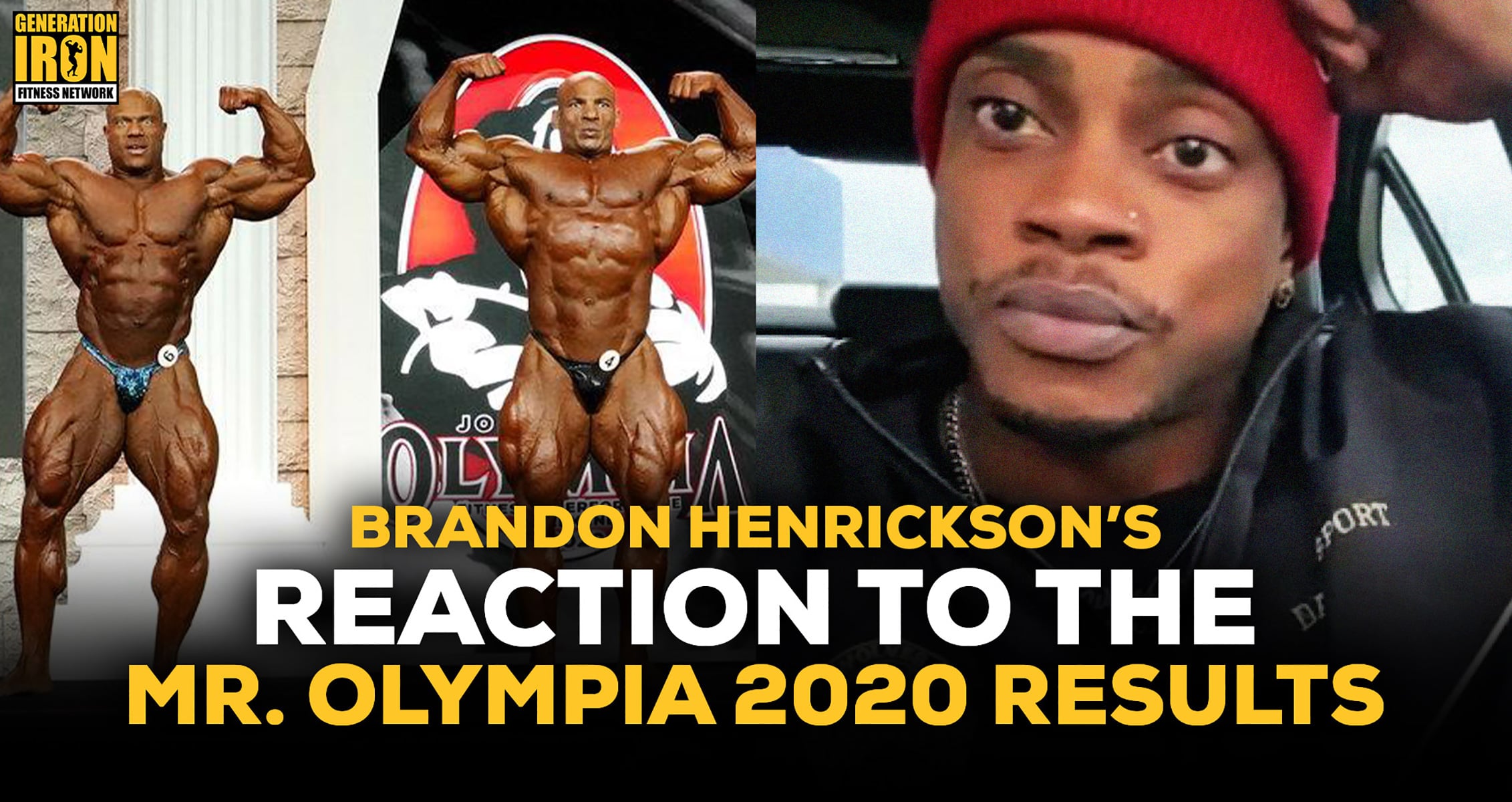 Brandon Hendrickson Reacts To The Olympia 2020 Men's Open Results