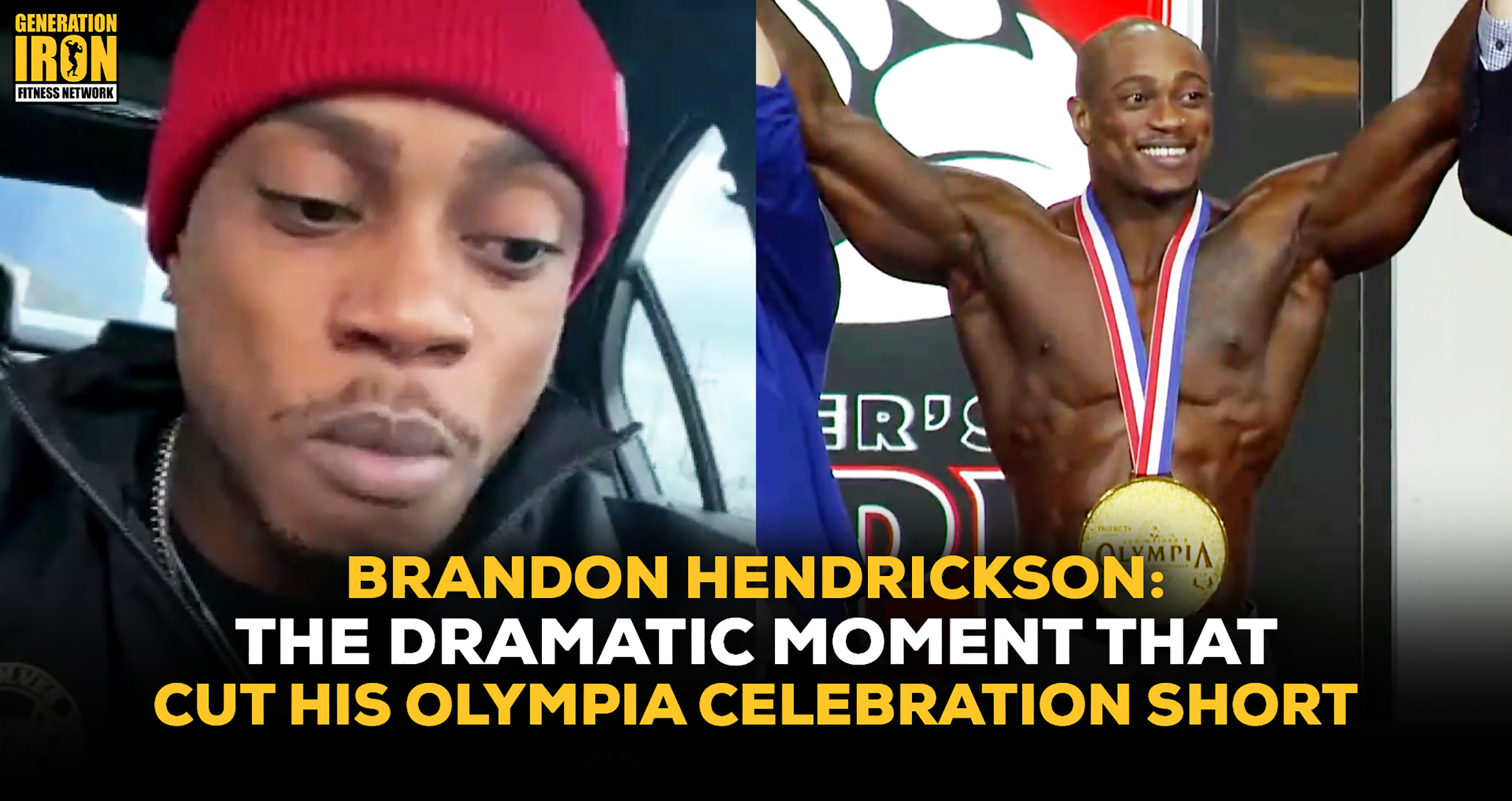 Brandon Hendrickson Reveals The Dramatic Moment That Cut His Olympia ...