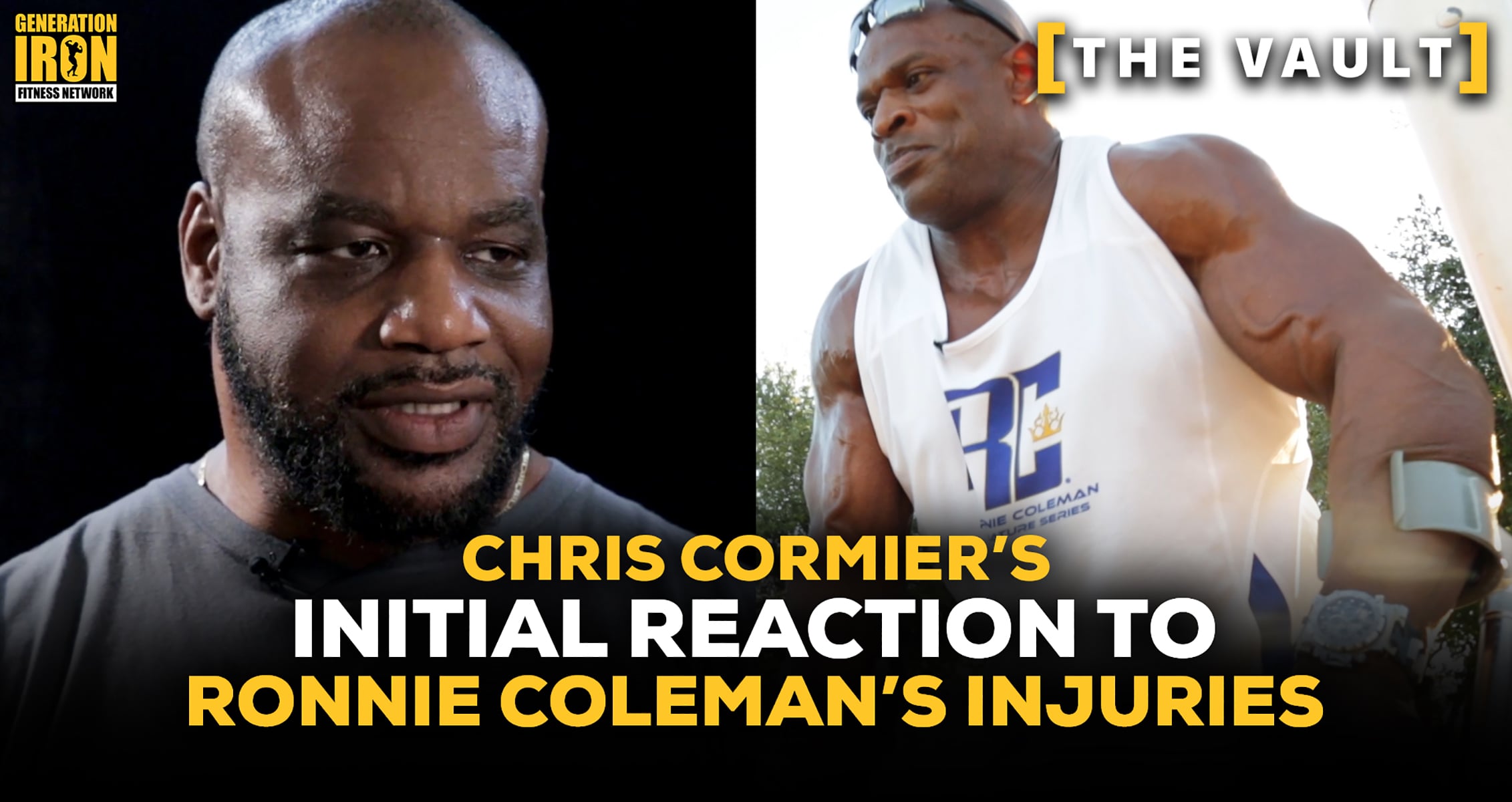 Chris Cormier's Initial Reaction To Ronnie Coleman's Crippling Injuries ...