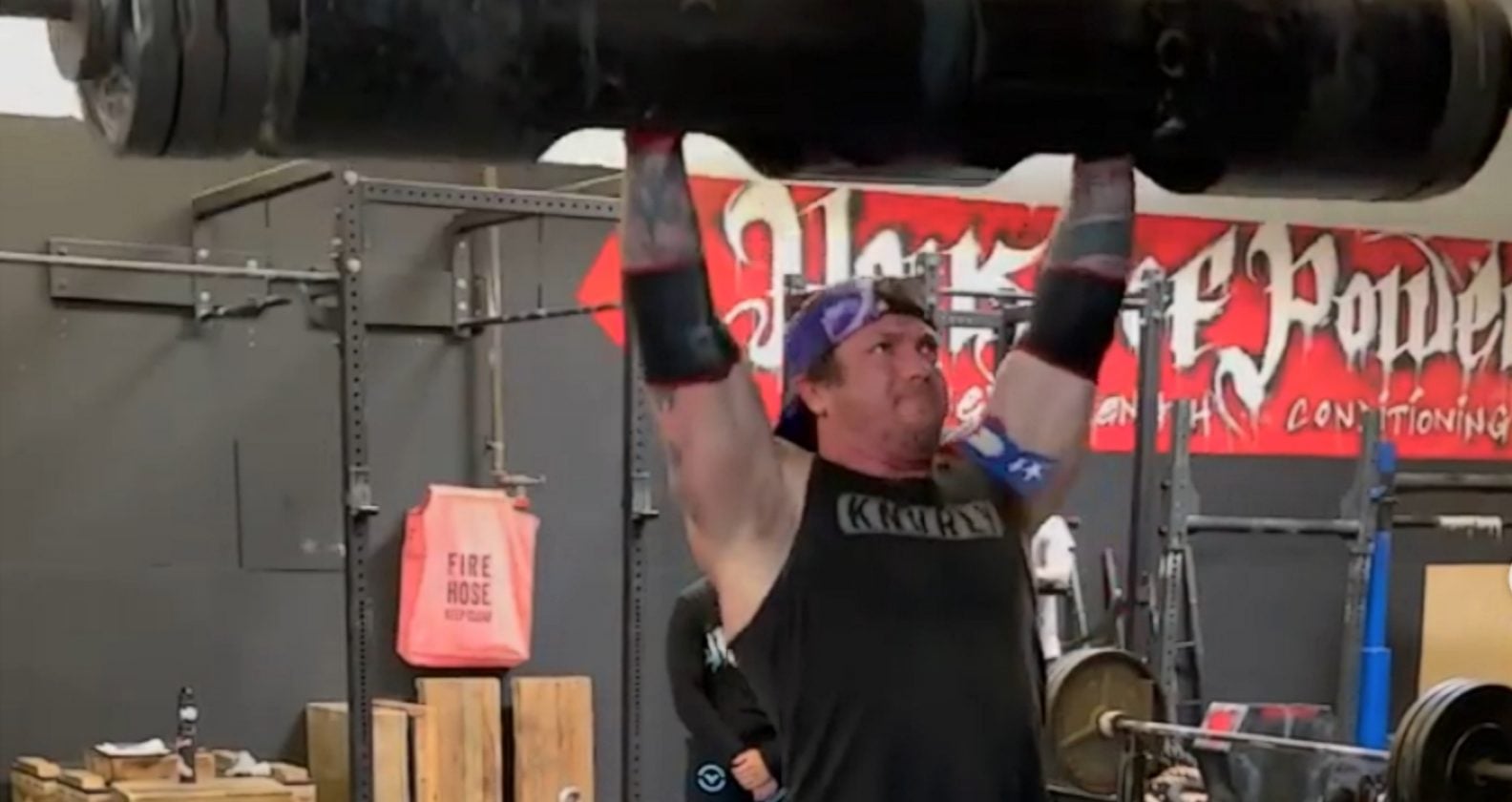 John Haack Shows Impressive Strength as He Switches to Strongman