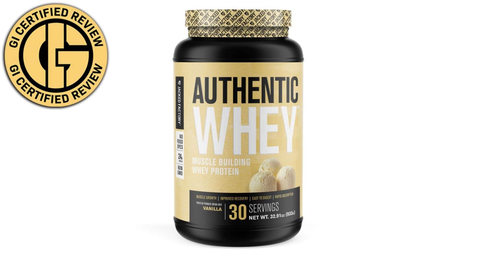 Jacked Factory Authentic Whey Protein Powder Review