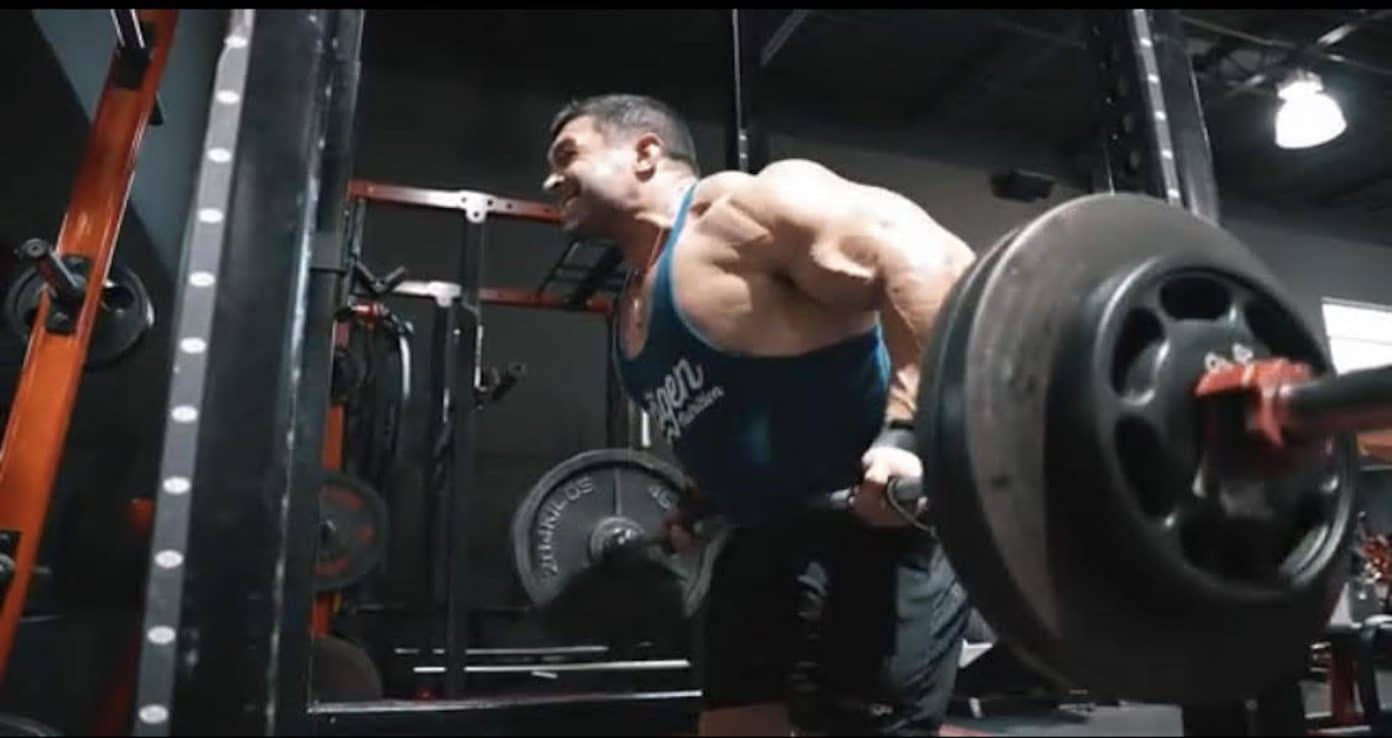 Derek Lunsford Shares Back Workout That Will Make You "Respect The Weight"