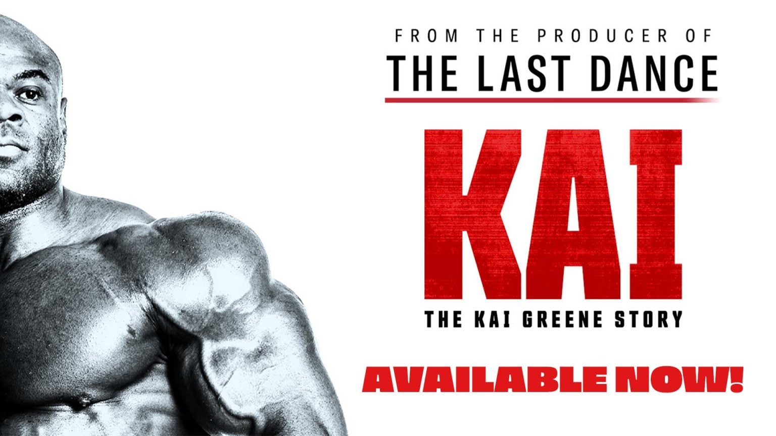Kai - The Kai Greene Story Debuts As Top 5 Documentary