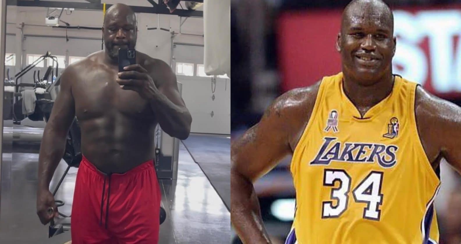 Shaquille O'Neal Shares Physique Update Showing Off Abs Following Workout