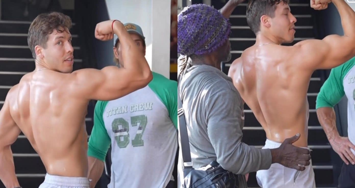 Joseph Baena Gets Bodybuilding Posing Tips From Robby Robinson & Mike O ...