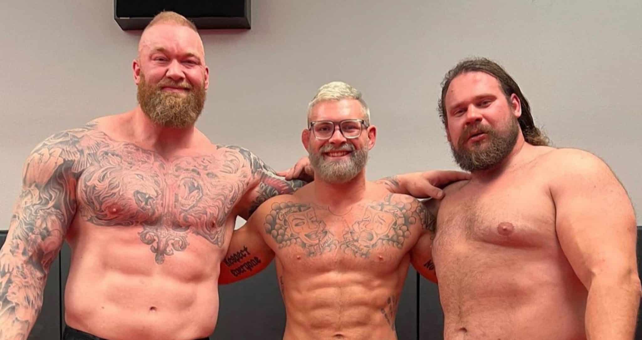 Hafthor Bjornsson, Martins Licis Do Jiu-Jitsu Training With Gordon Ryan