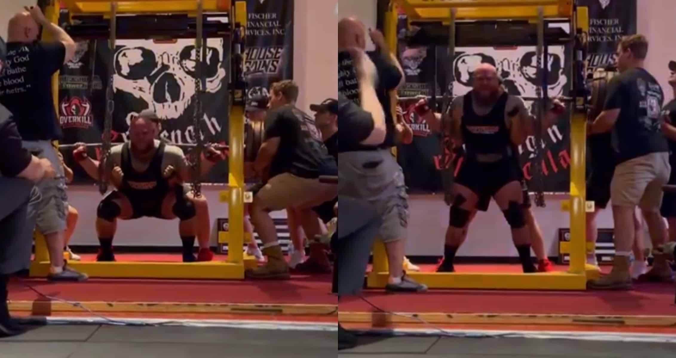 Phillip Herndon Becomes Lightest Person to Squat 1,000-Lbs