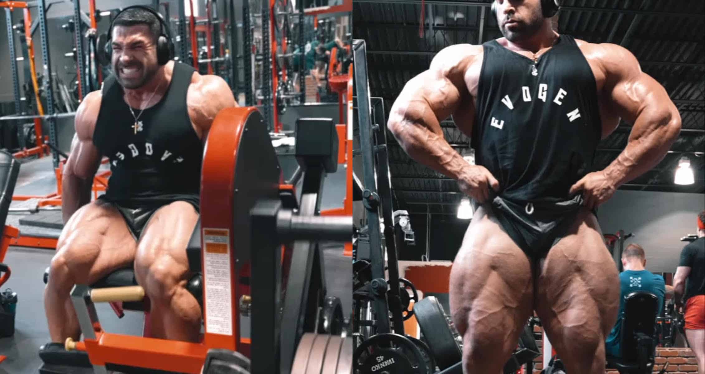 Derek Lunsford Shares Quad-Growing Leg Workout 8.5 Weeks Out Of Olympia