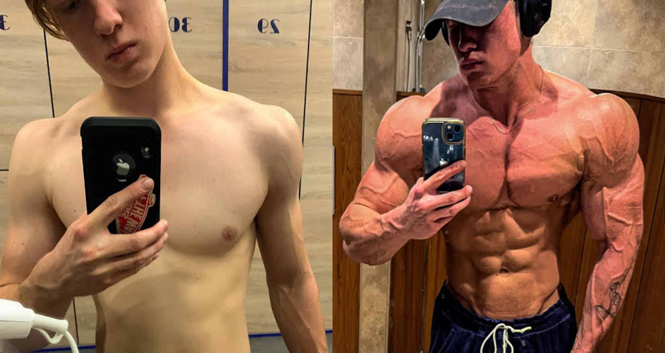 19-Year-Old Anton Ratushnyi Shares Insane 3-Year Transformation