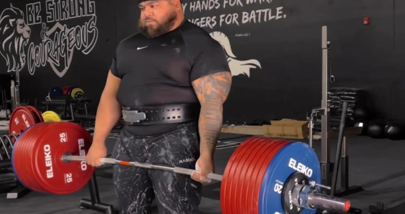 Jesus Olivares Hits Unofficial IPF Record With 420kg Deadlift In Training