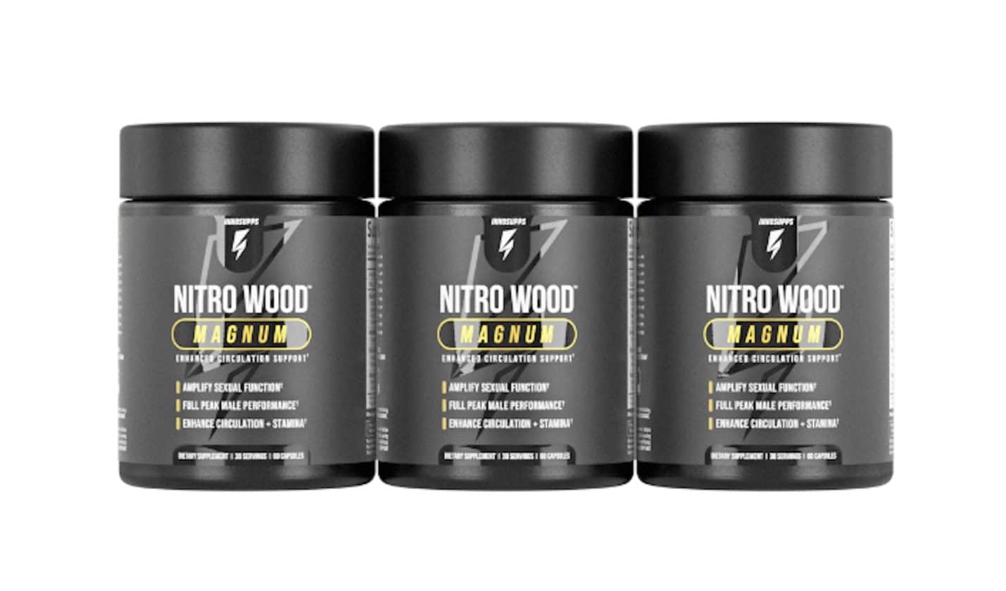Inno Supps Nitro Wood Magnum Helps Blood Circulation and Bodybuilding ...