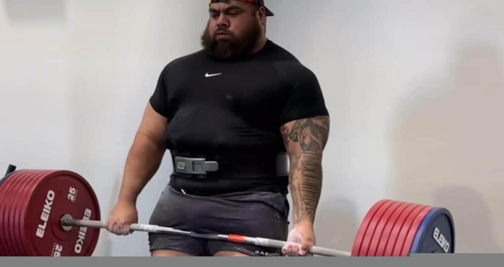 Jesus Olivares Crushes Raw Deadlift 16kg Over IPF World Record