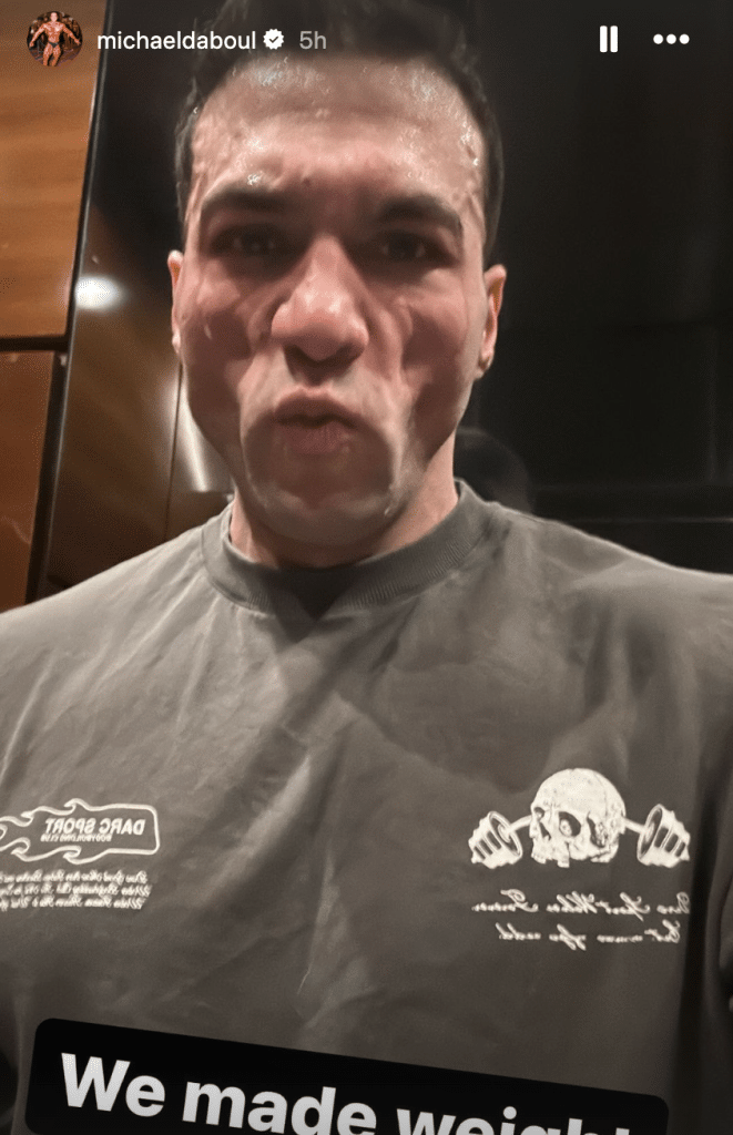 Michael Daboul Shows Off Insane Death Face One Day Before The 2024 ...