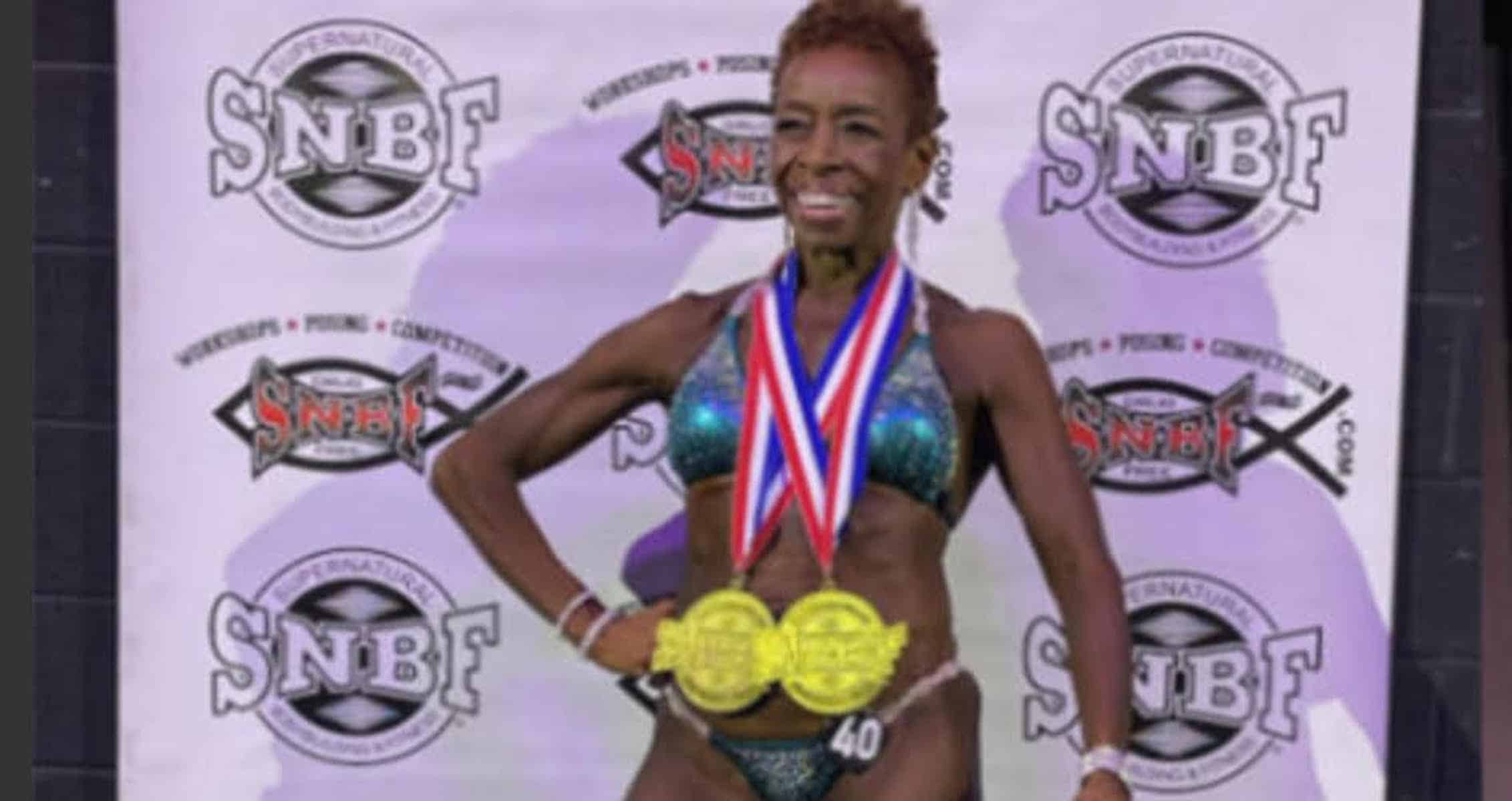 72 Year Old Grandmother Wins Gold In First Ever Bodybuilding