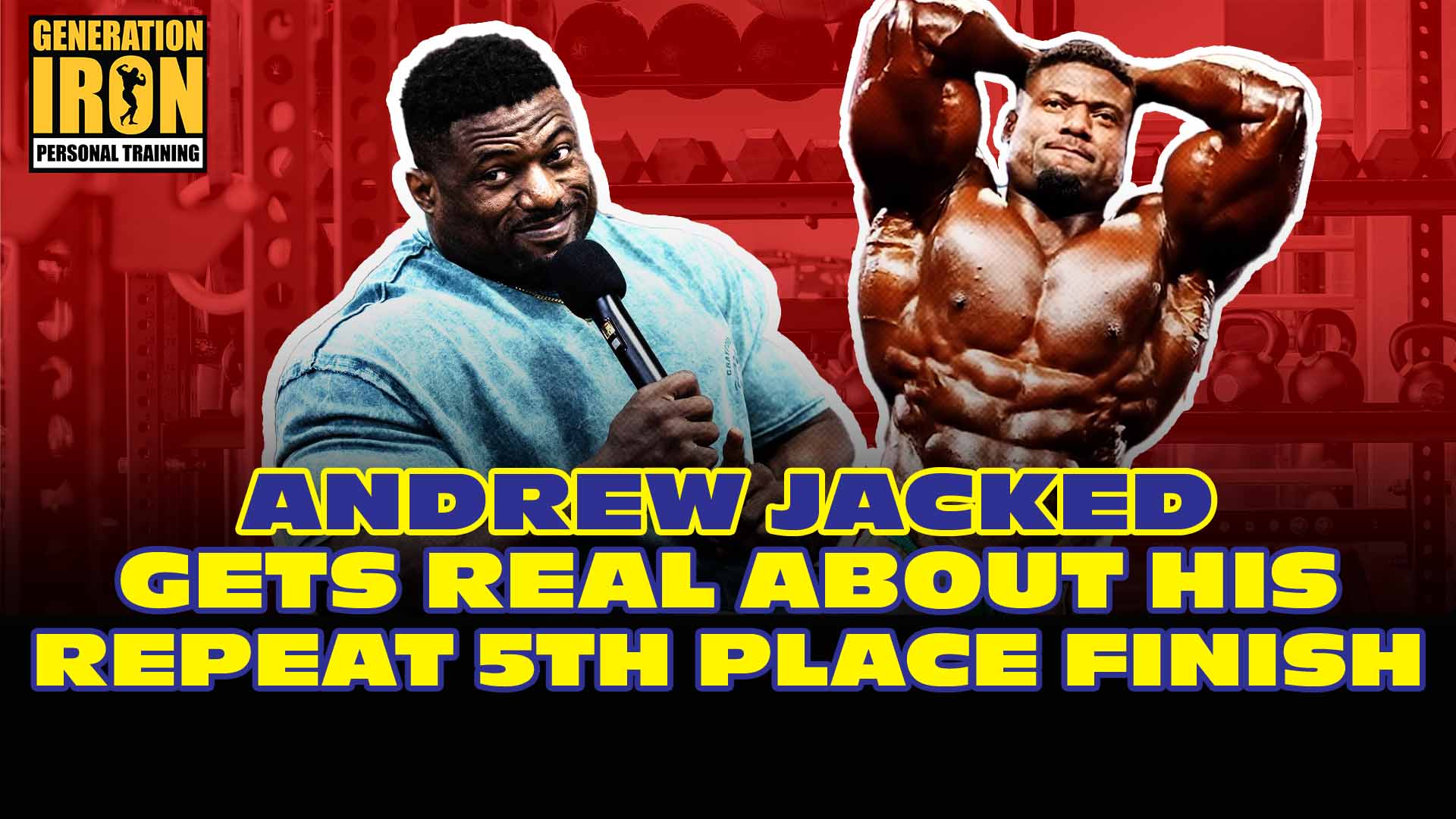 Andrew Jacked Gets Candid About His 5th Place Finish At The 2024 Mr ...