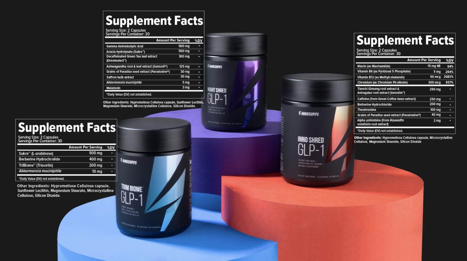 Inno Supps GLP-1 Shred Stack Review - Generation Iron Fitness & Strength Sports Network