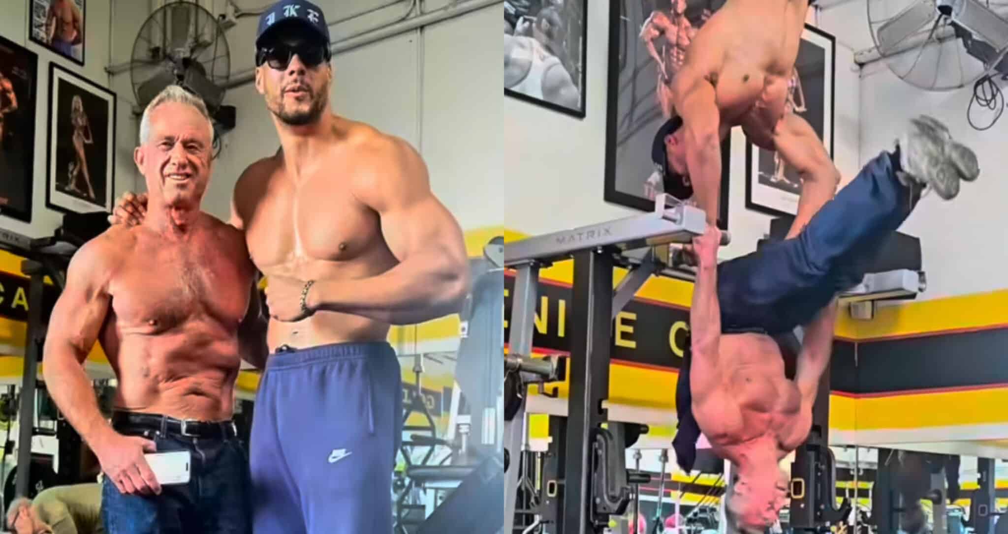 Robert F. Kennedy Jr. Shows Full-Body Strength Using Insane ...