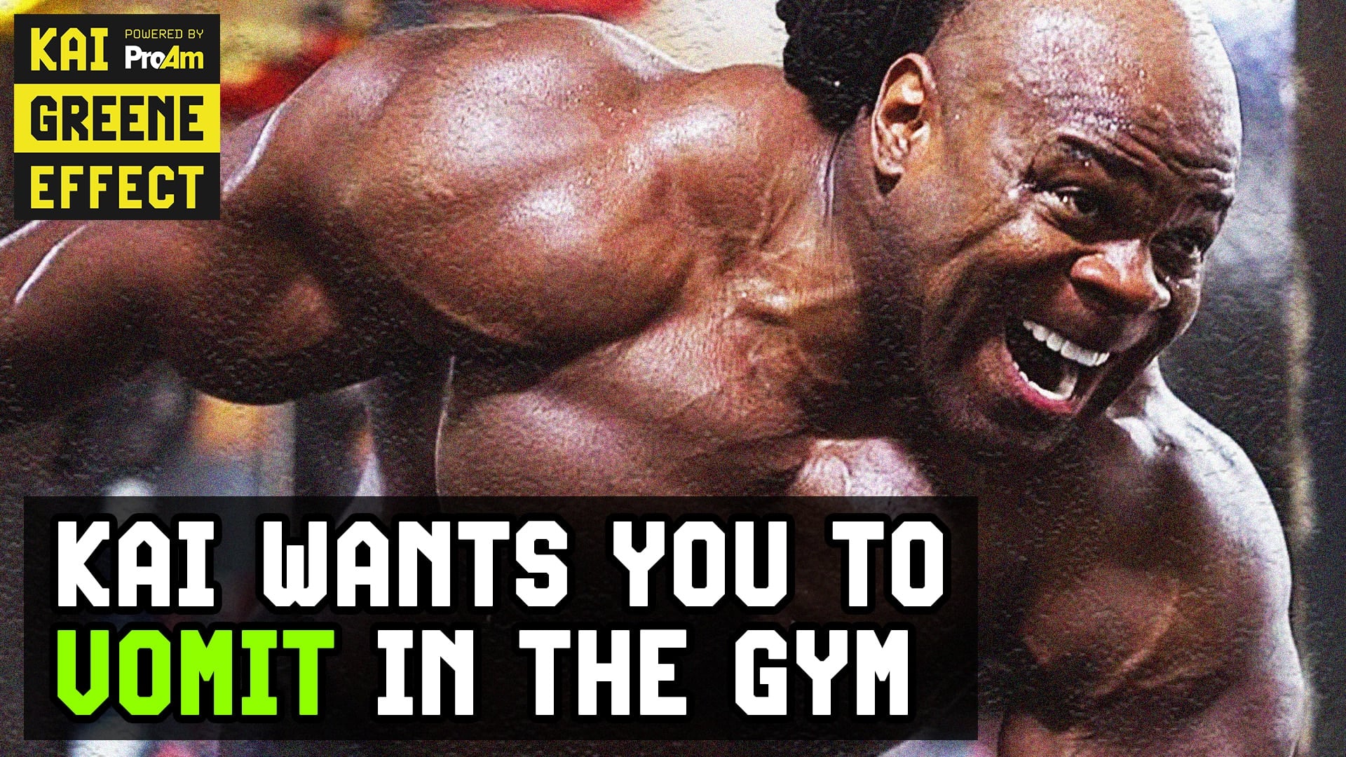Kai Greene: Throwing Up In The Gym Should Be Mandatory For A Good ...