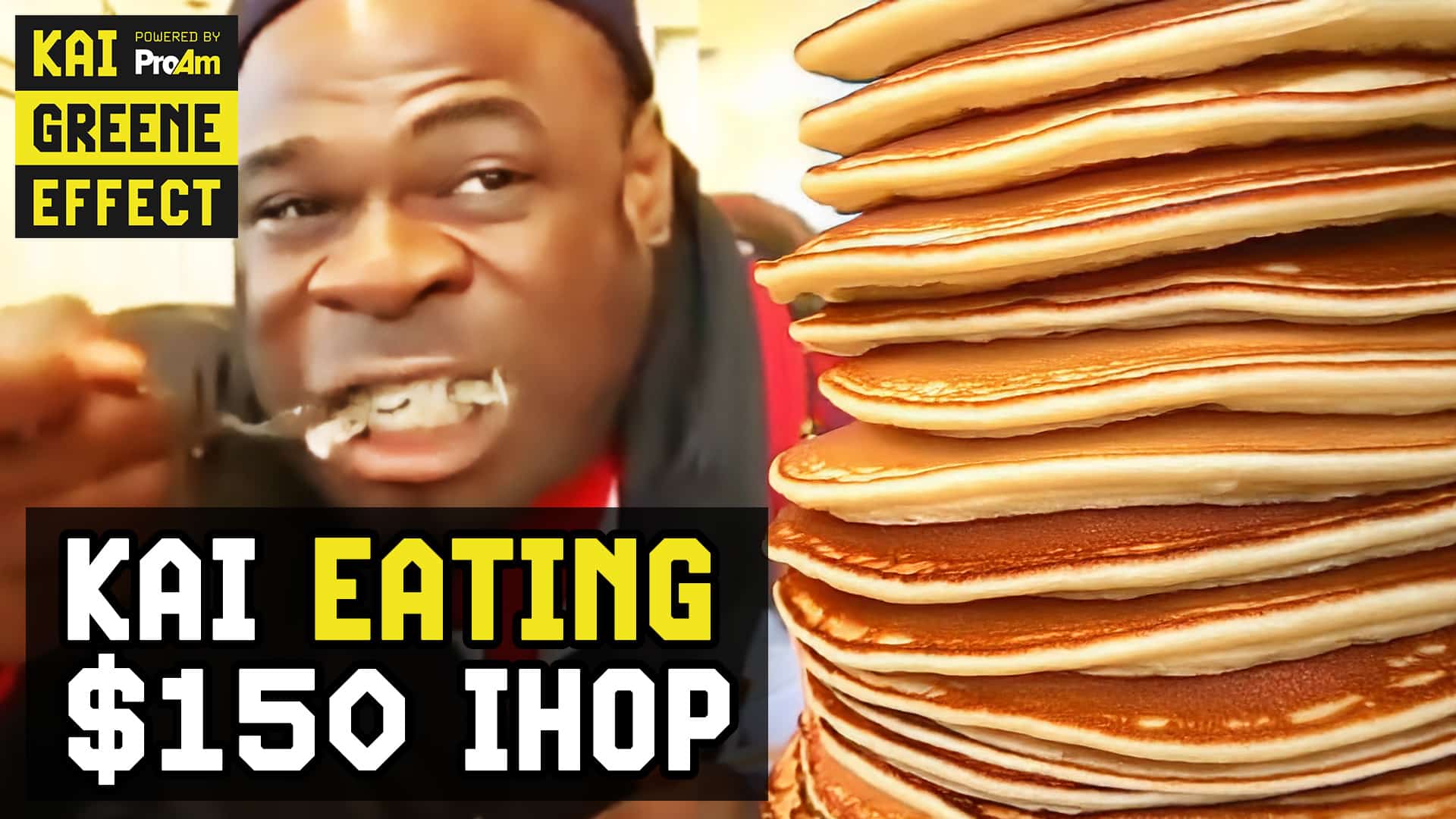 Kai Greene On Eating $150 Worth of IHOP | Kai Greene Effect