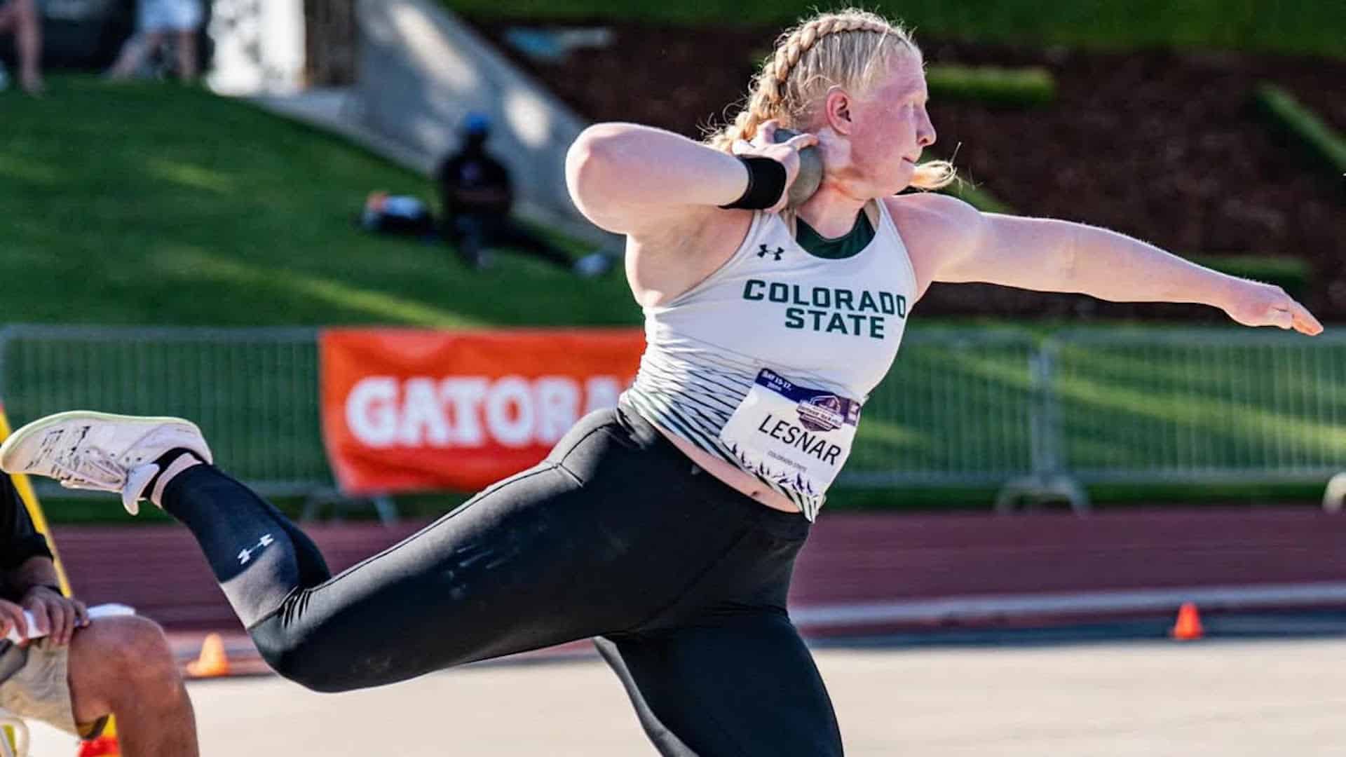 WWE Superstar's Daughter Mya Lesnar Making NCAA History in the Shot Put