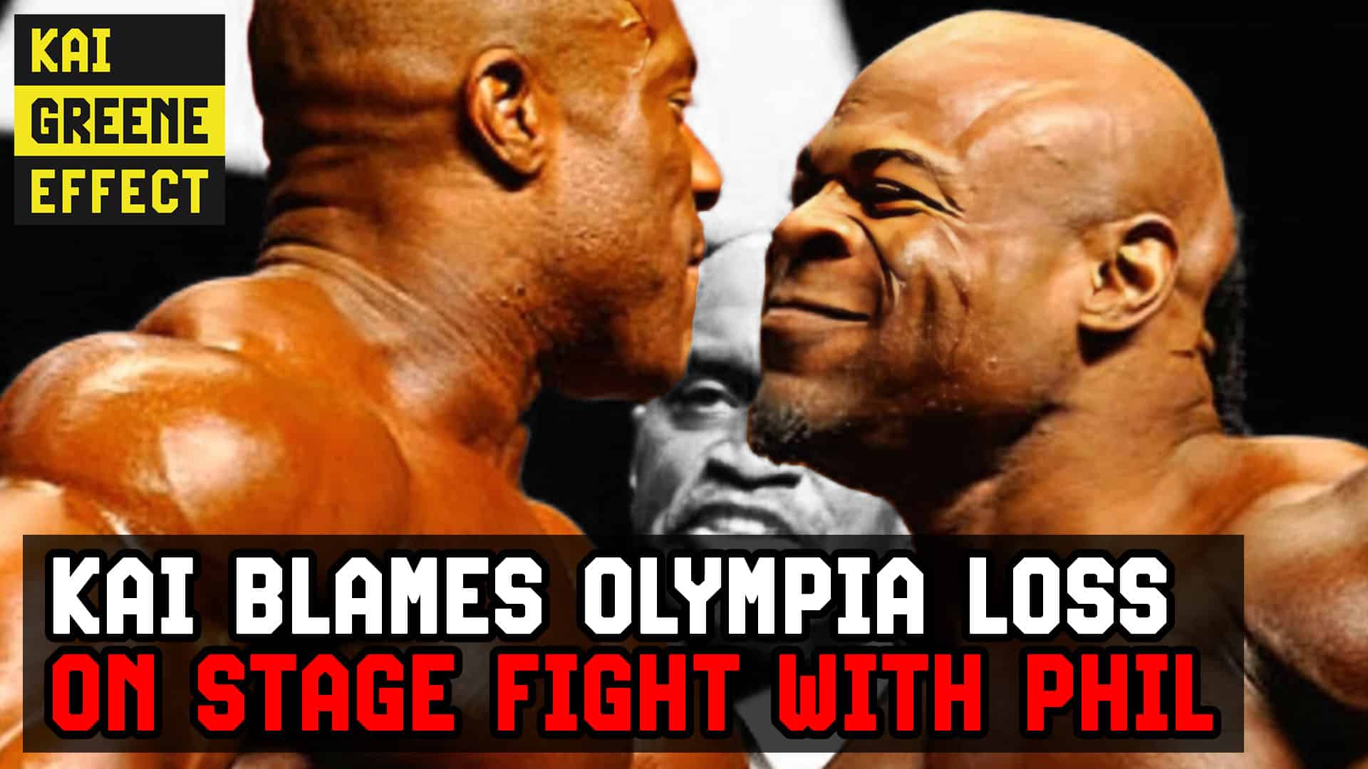 Kai Greene Claims Only He Was Penalized For Mr. Olympia Fight With Phil ...