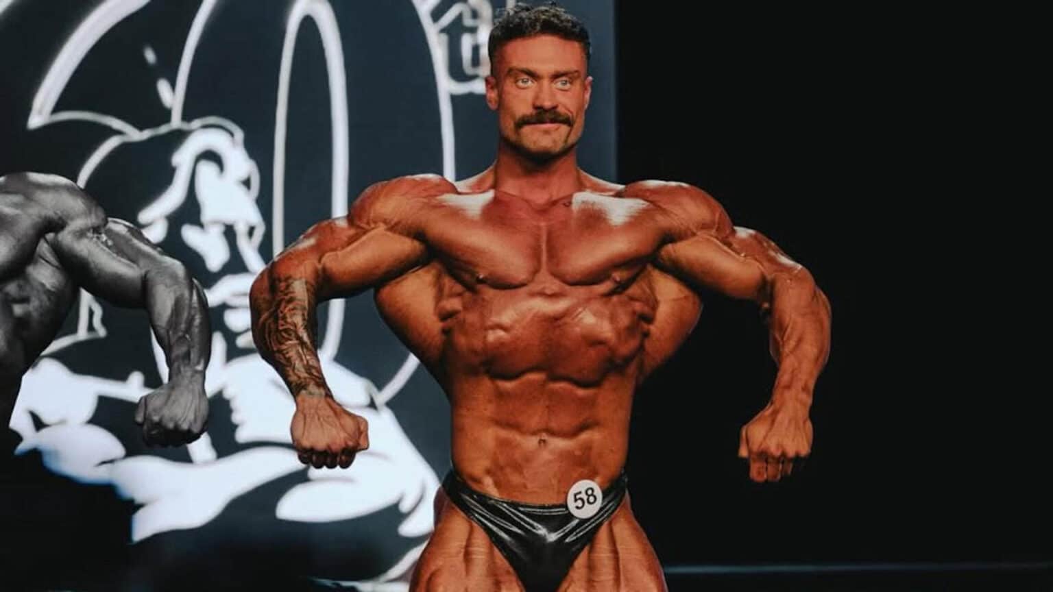 Chris Bumstead Hits Back & Biceps with the Tren Twins