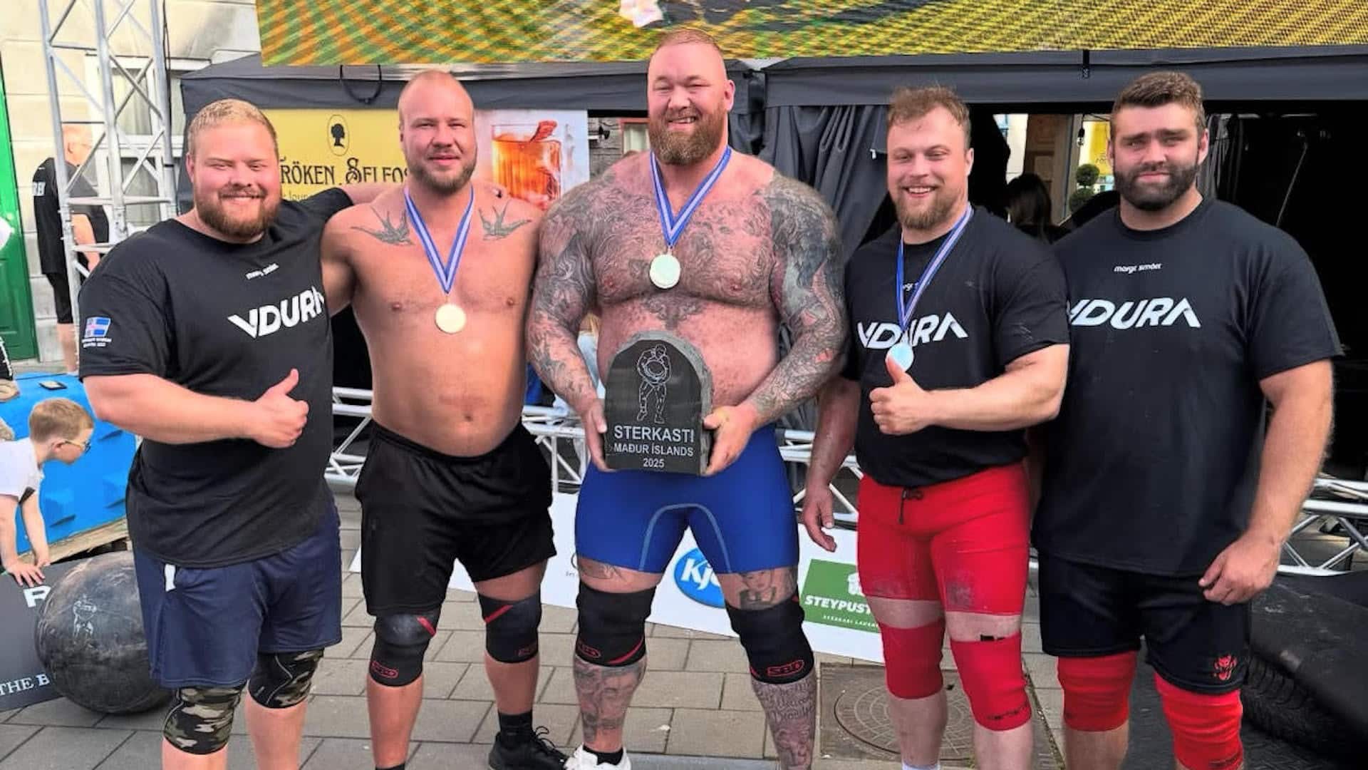 Hafthor Bjornsson Wins 2025 Iceland's Strongest Man