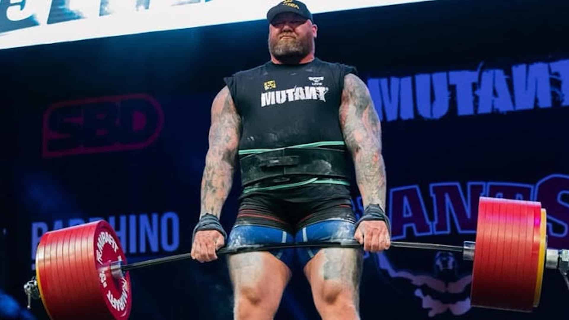 Eddie Hall Sends Message Following Hafthor Bjornsson's World Record ...