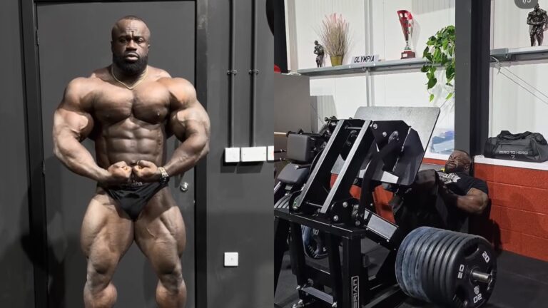 Samson Dauda Reveals the 5-Move Leg Workout Fueling His 2026 Olympia ...